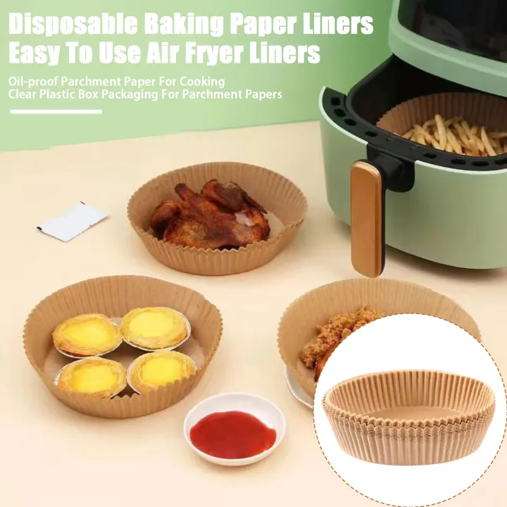 Springl 100-count Parchment Paper Liners Unbleached Parchment Paper for ...