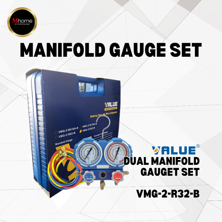 DUAL MANIFOLD GAUGE SET / SINGLE MANIFOLD GAUGE SET | Lazada