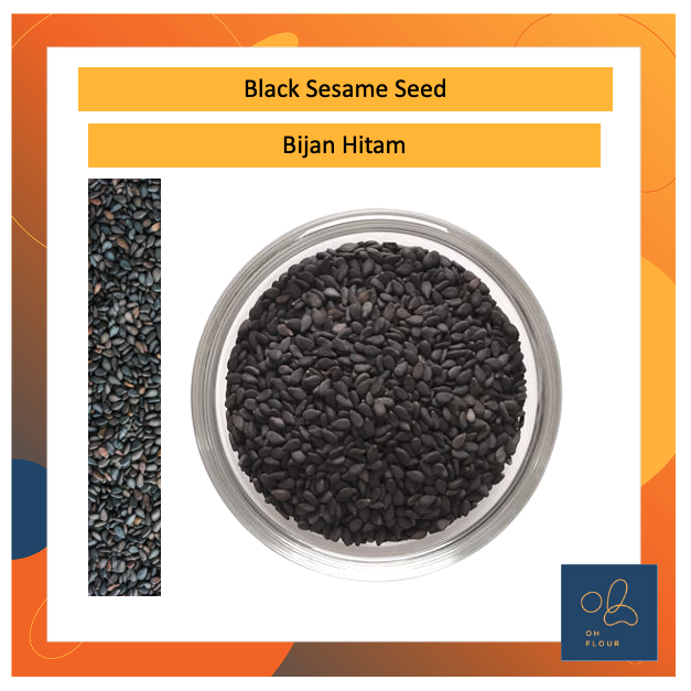 Black Sesame Seed (Imported) 500g / Bijan Hitam / 黑芝麻 | Lazada