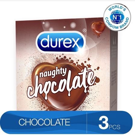DUREX Condoms Naughty Chocolate 3s | Lazada PH