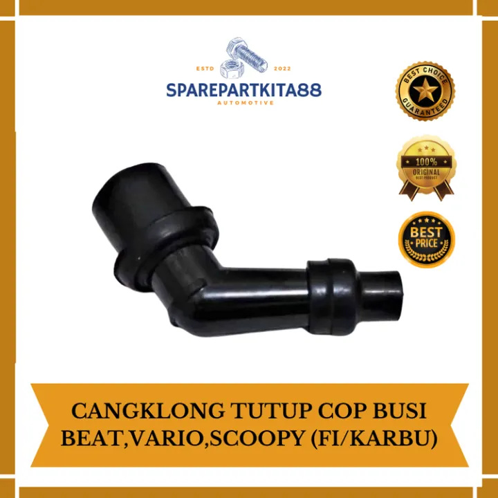 CANGKLONG TUTUP COP BUSI BEAT,VARIO,SCOOPY (FI/KARBU) | Lazada Indonesia