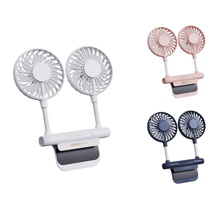 Portable Fan Screen Fan for Office Students Classroom Dormitory Hanging ...