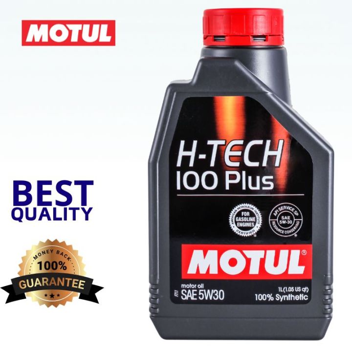 Motul H-Tech 100 Plus 5w30 Synthetic Oil Bundle for Honda City, Civic ...