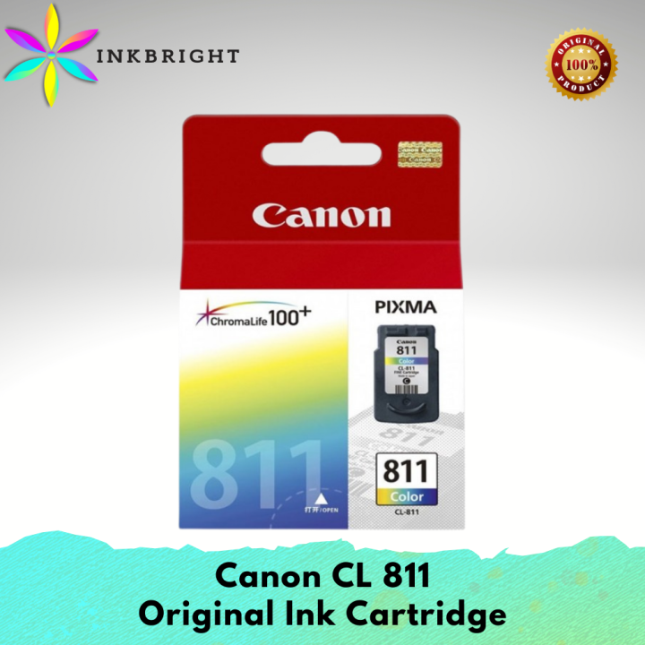 Canon CL-811 Original Color Ink Cartridge | Lazada PH