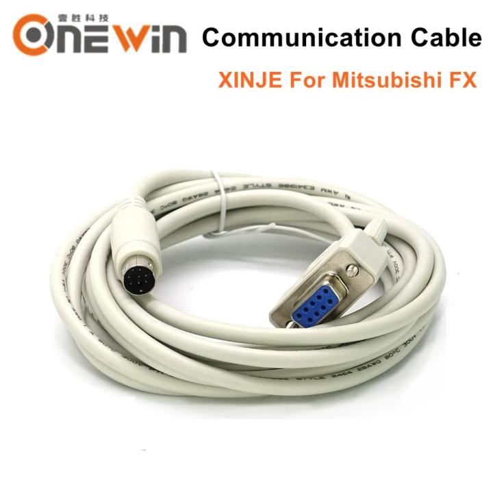 Xinje Hmi Touch Screen Connect Fx Model Plc Cable Communication Between ...