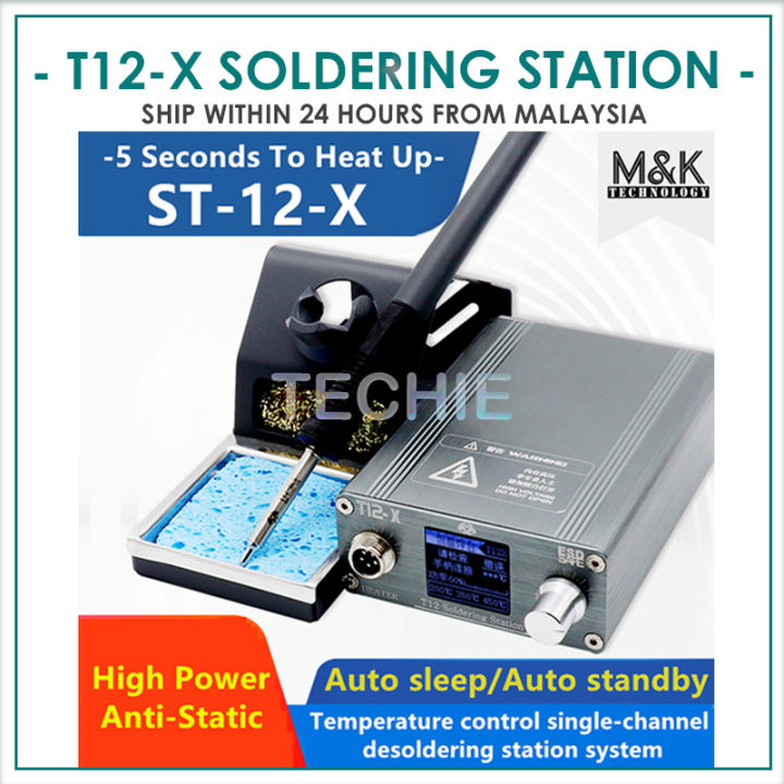 OSS TEAM T12-X SOLDERING STATION WELDING TOOLS REPAIR PHONE TOOLS ...