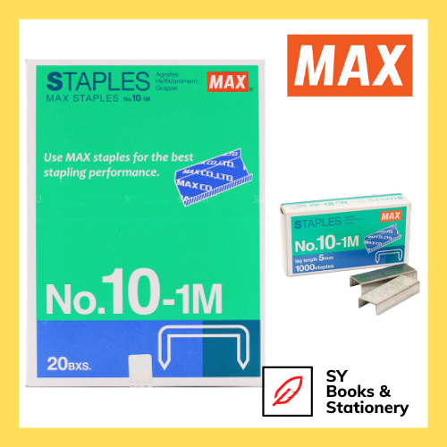 *Original* Max No.10-1m Staples Big Box / 20 Small Boxes | Lazada