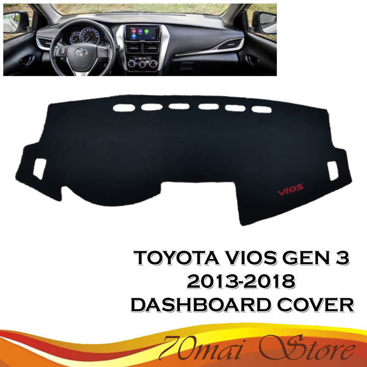 TOYOTA VIOS 2013-2018 GEN3 DASHBOARD COVER | Lazada PH
