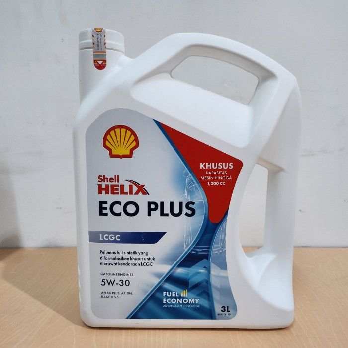 Oli Mobil Shell ECO PLUS 5W-30 - 3 LITER | Lazada Indonesia