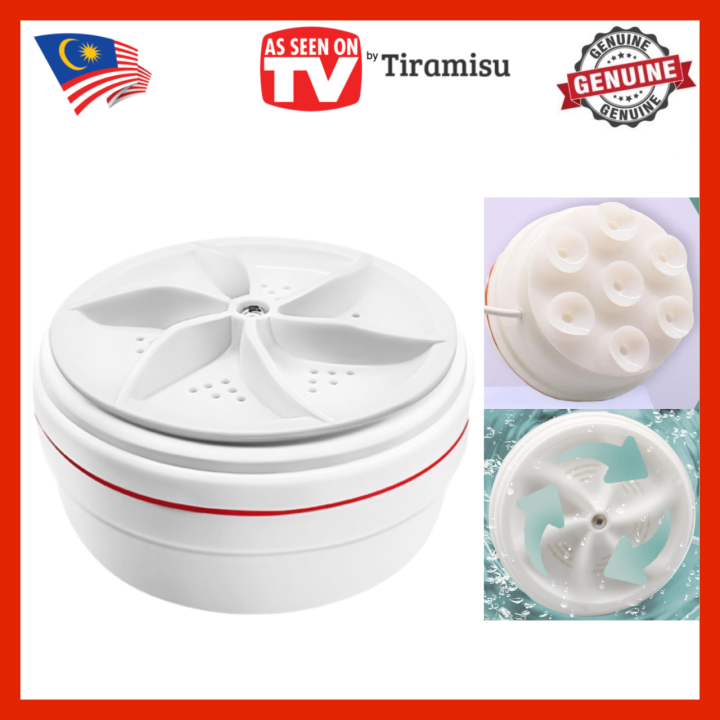 (UPGRADED CURVE FAN) Tiramisu Portable Washing Machine Rotating Mini ...