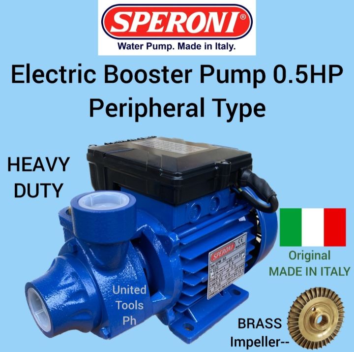 SPERONI Original MADE IN ITALY Shallowell Booster Pump Peripheral Type ...