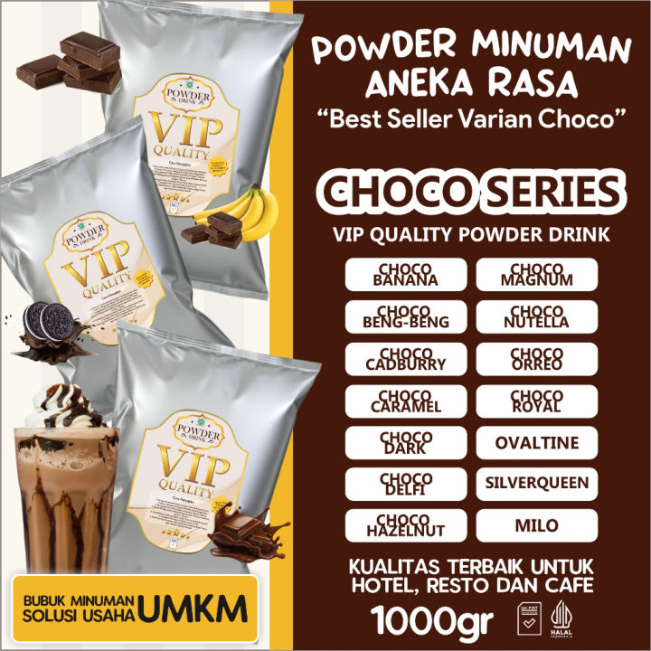 Bubuk Serbuk Minuman Varian Rasa Coklat Cokelat Choco Flavor Powder VIP ...