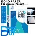 A4 SIZE COPY AND LASER | BOND PAPER | COUPON BOND (500 SHEETS / 1 REAM ...