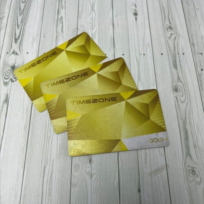 NEW Kartu TIMEZONE Powercard TIMEZONE GOLD Card bisa scan apps Timezone ...
