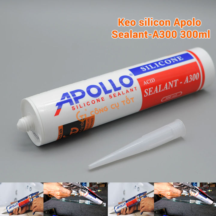 Keo silicone Apolo Sealant A300 300ml | Lazada.vn