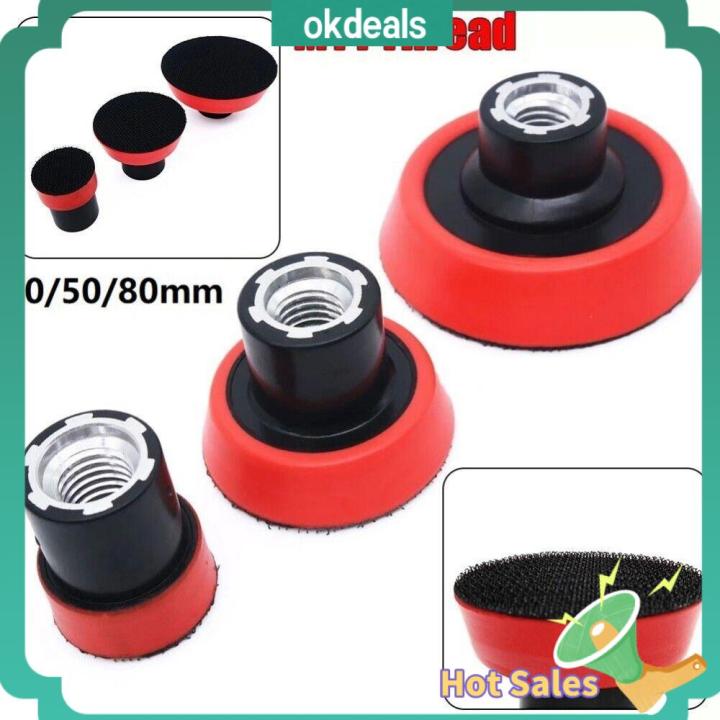 1 Pc Polishing Disc 1/2/3 Inch M14 Thread Polishing Disc Polishing Pad ...