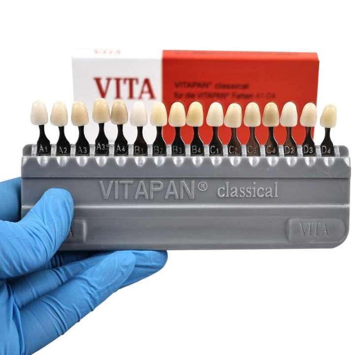 Vita Dental Shade Guide Classical 16 Colors Dentistry Materials Teeth ...