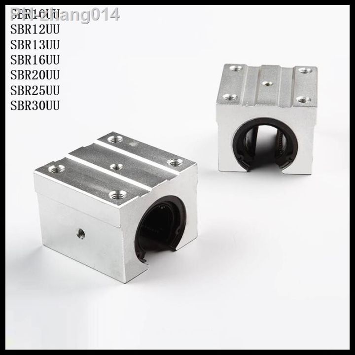 1Pc SBR25UU 25mm Open Linear Ball Bearing Block For CNC Router SBR Linear Guide Rail 3D Printer ...