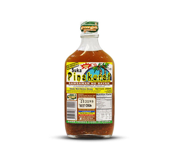 Suka Pinakurat Spiced Natural Coconut Vinegar 250mL Waykurat Extra Hot ...
