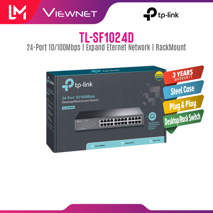 TP-Link TL-SF1024D STD 24-Port Switch (TL-SF1024D) | Lazada