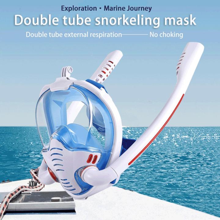 Suppsport Full face snorkel mask with the latest breathing system, safe ...