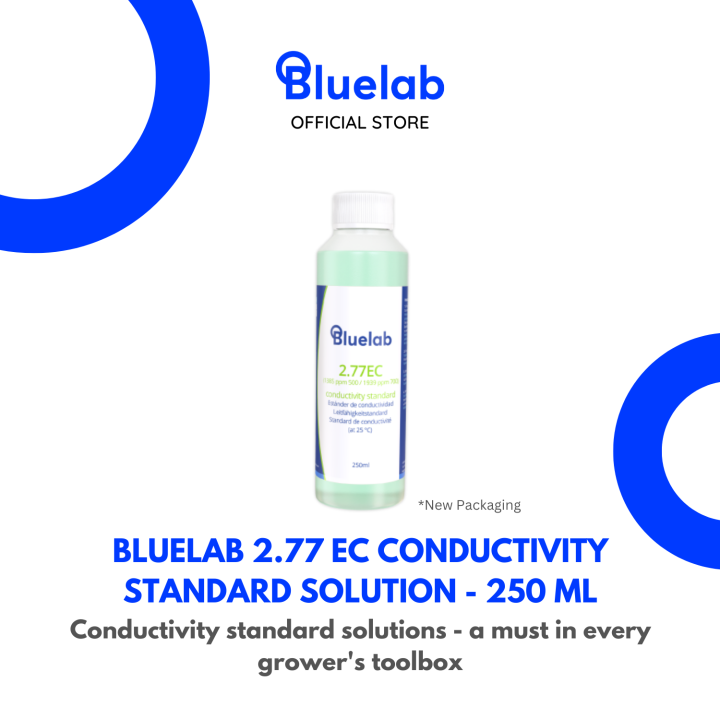 Bluelab 2.77 EC Conductivity Standard Solution - 250 ml (Calibration ...
