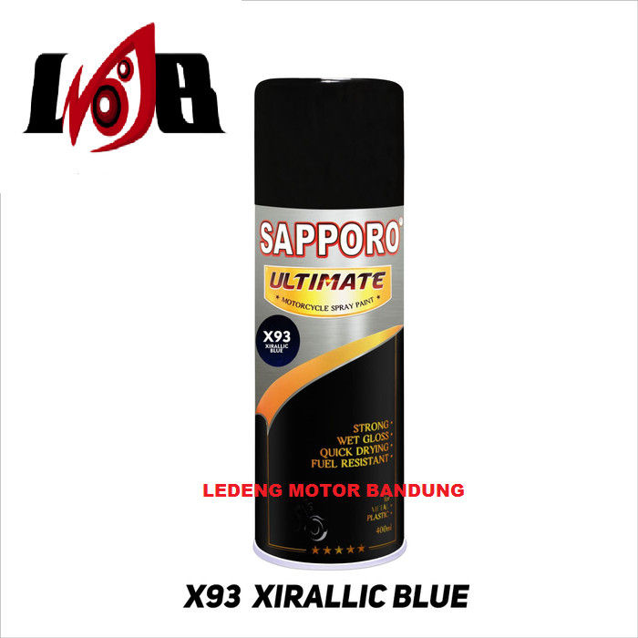 ULTIMATE X93 Xirallic Blue Colours Cat Sapporo Sekelas Samurai Paint | Lazada Indonesia