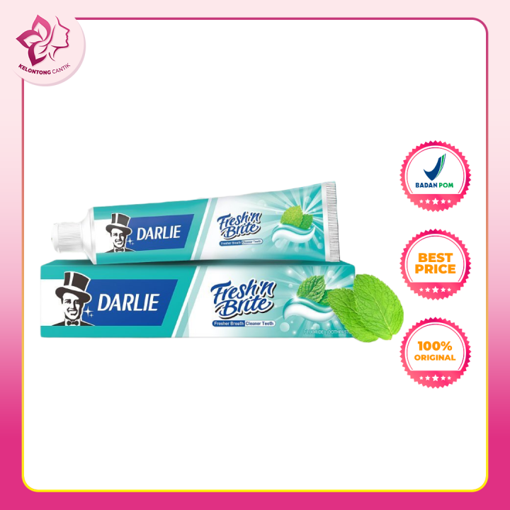 Darlie Toothpaste Fresh & Brite 140gr - Pasta Gigi | Kelontong Cantik ...