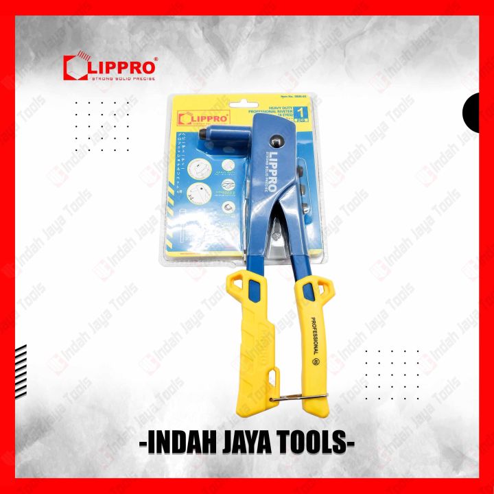 LIPPRO 5808-03 Tang Rivet HEAVY DUTY Hand Rivetter Rifet Ripet Riveter ...