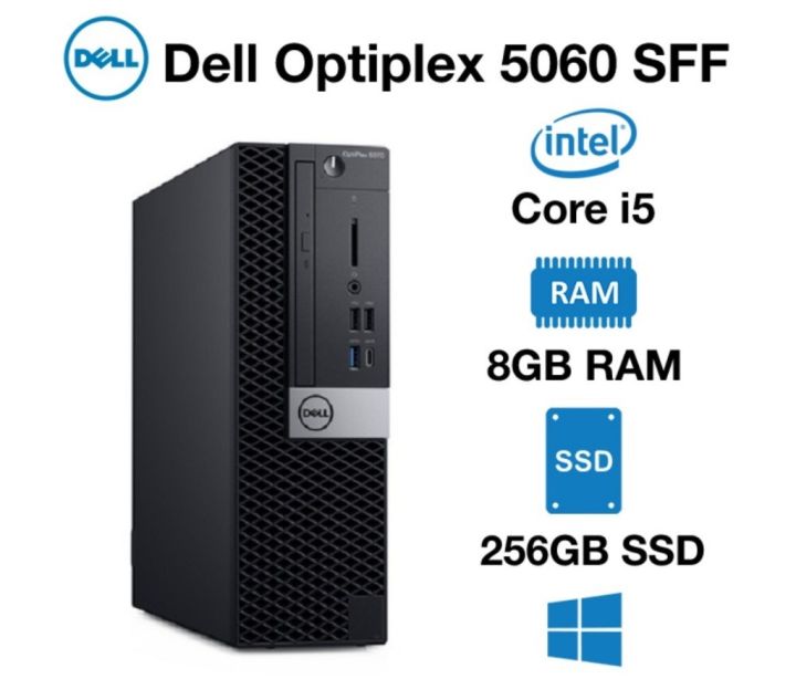 Dell Optiplex 5060 SFF Desktop i5 8th Gen Windows 11 Pro with 1 year ...