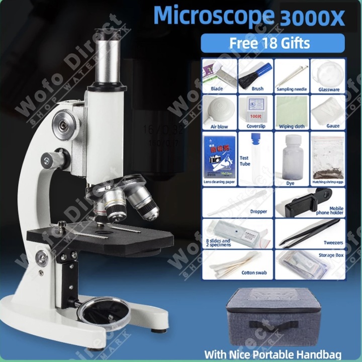 【FAST DELIVERY】Professional Microscope Microscope for Laboratory Set ...