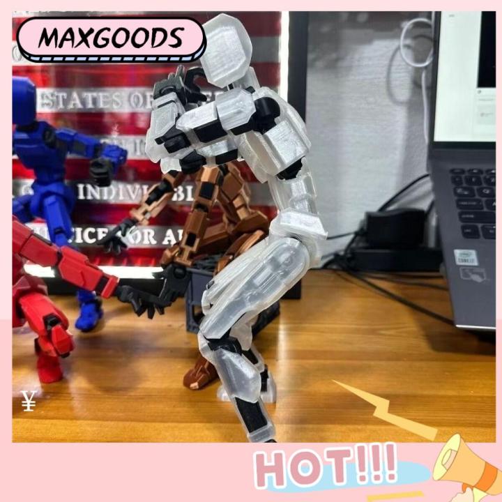 MAXG ABS Đồ chơi ma-nơ-canh in 3D Robot biến hình Di chuyển nhiều khớp ...