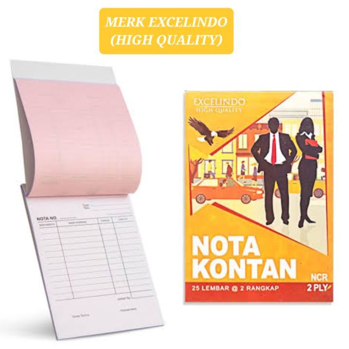 Nota Kontan Excelindo 25 Lembar 2 Rangkap | Lazada Indonesia