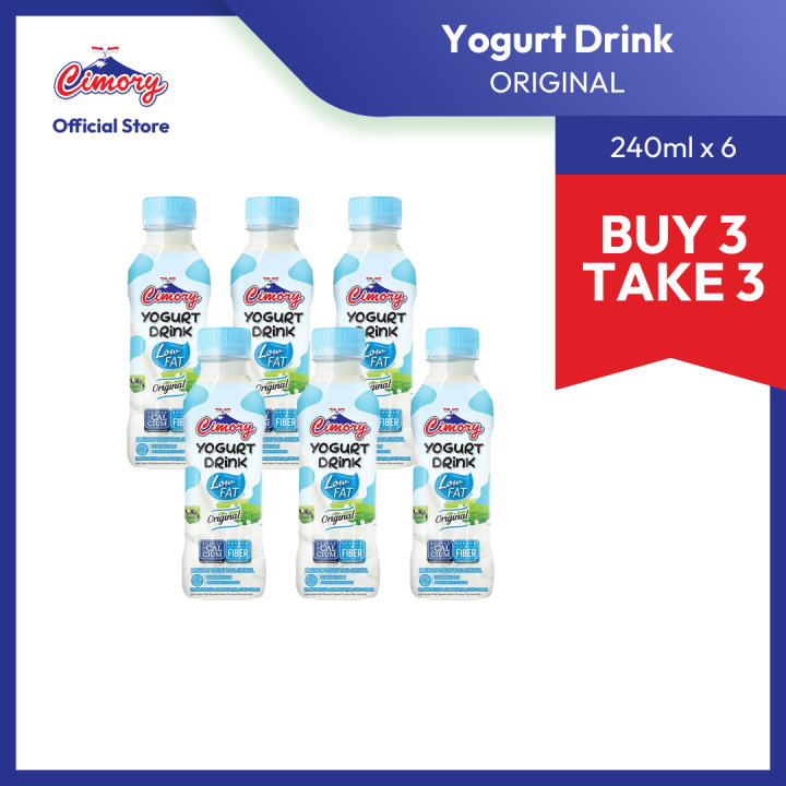 [BUY 3 TAKE 3] Cimory Low Fat Yogurt Drink 240ml EXP: October 19, 2025 ...