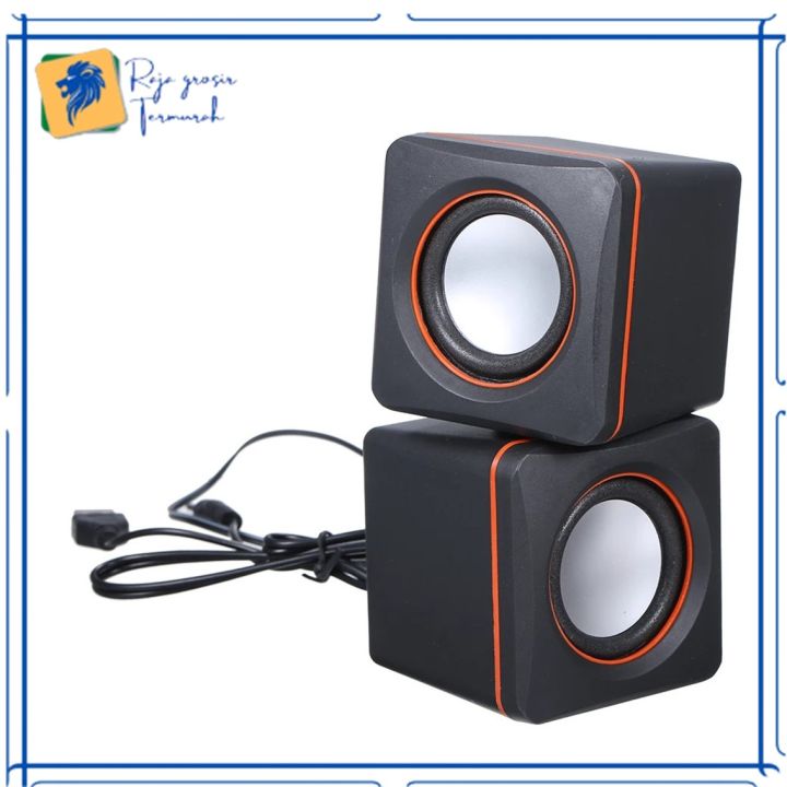 Speaker Salon Mini 2.0 Multimedia Model 101Z 2 Sisi For Komputer Laptop ...