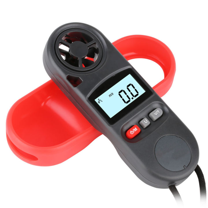 Handheld Anemometer 7 Blade Rotor Multifunctional Accurate Power Saving ...