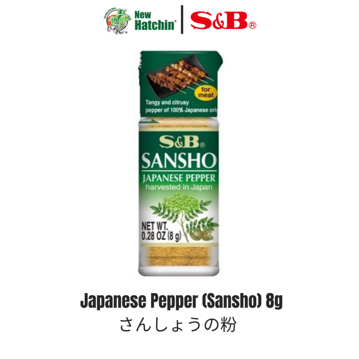 S&B JAPANESE PEPPER (SANSHO) 8G | Lazada PH