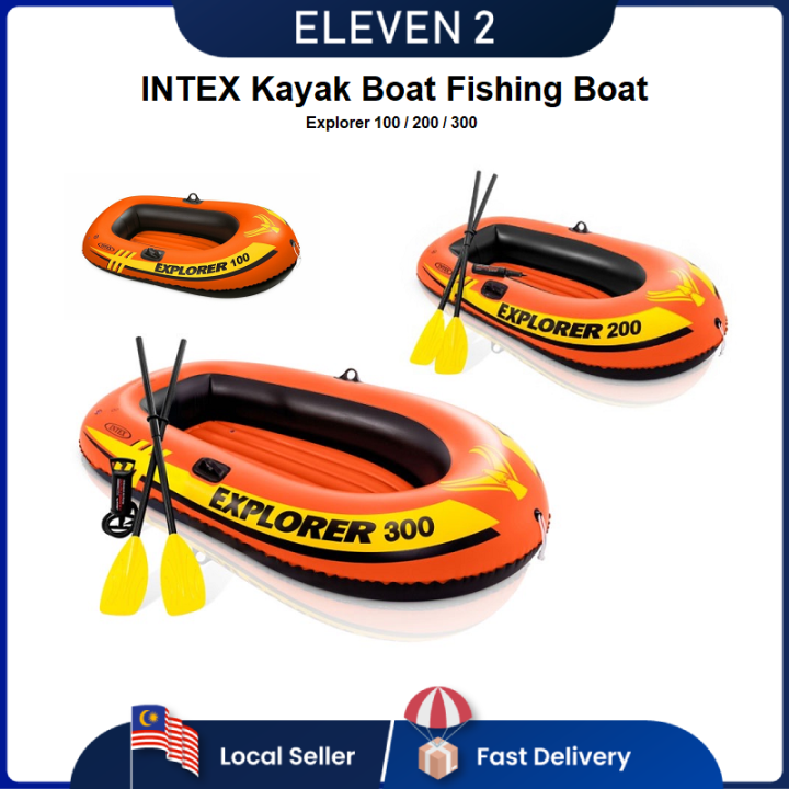 INTEX 58329 / 58331 / 58332 kembung kolam bot memancing bot getah ...