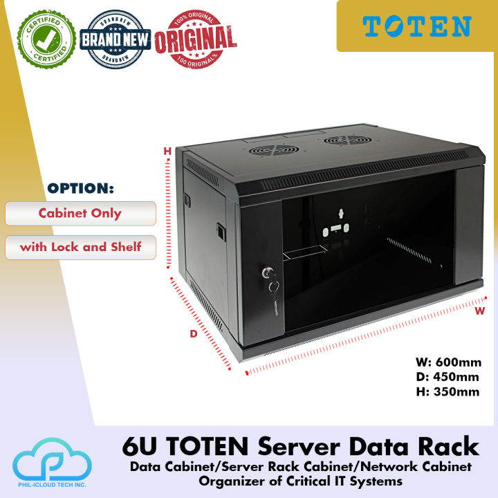6U TOTEN Data Server Data Rack/ Server Rack Cabinet/ Network Cabinet ...