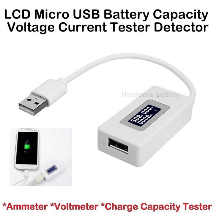 USB Detector LCD function Tester Voltage amp Current ampere power Meter ...