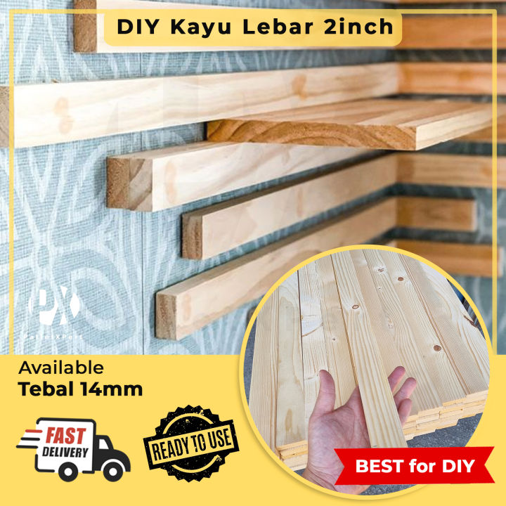 Kayu pallet pine siap ketam 2 inci Pine Wood Plank DIY Kayu Pine Wood ...
