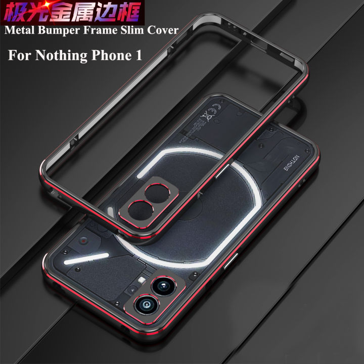 For Nothing phone 1 Nothing Phone 2 casing Aluminum metal bumper Frame ...