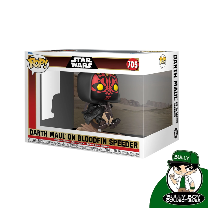 Funko POP! Rides: Star Wars The Phantom Menace 25th - Darth Maul on ...