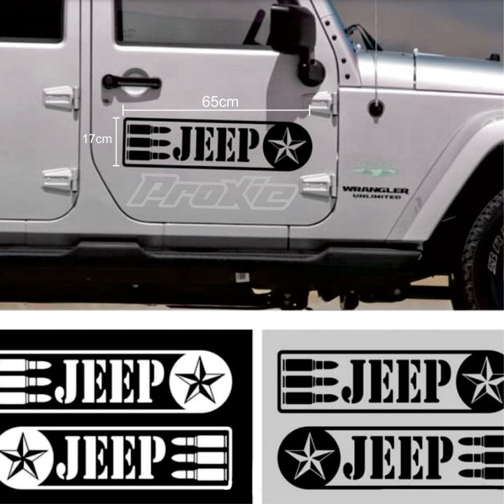 stiker jeep stiker mobil jeep sticker mobil jeep pintu mobil stiker ...