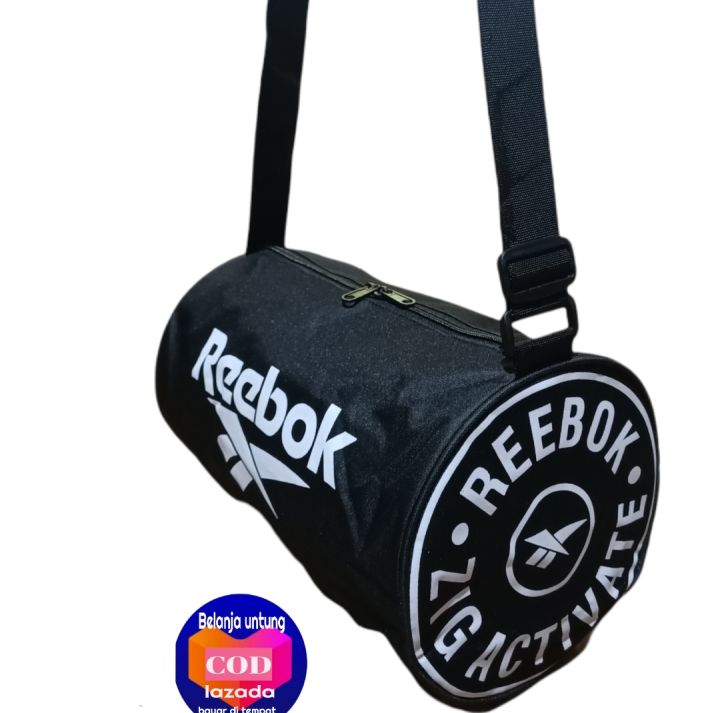 COD - Tas Tabung Olahraga Sport Pria Kekinian Terbaru 2023 Warna Hitam ...