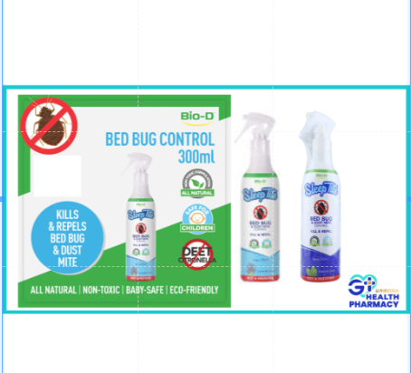 Bio-D SleepTite Bed Bug And Dust Mite Control Spray (300 ml) | Lazada