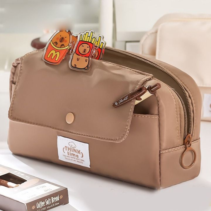 SDFBN ที่ใส่ปากกา กระเป๋าใส่เครื่องเขียน จุได้มาก ถุงเก็บสัมภาระ ...