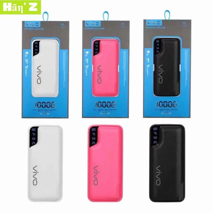 VIVO A9 10000mAh Powerbank With LED Digital Display Flash Power Bank ...
