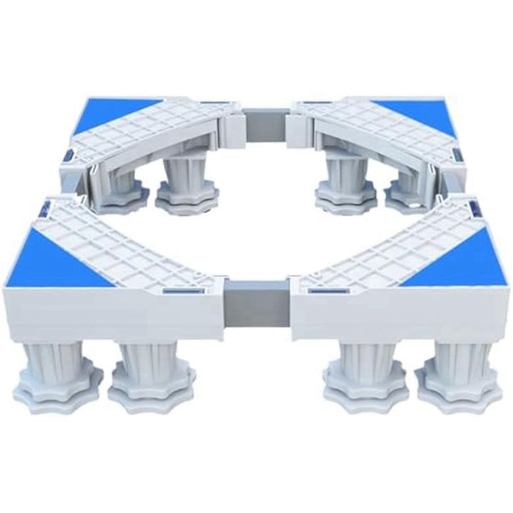 (CFGN) Mini Fridge Stand,Adjustable Washing Machine Stand Base with 8 ...