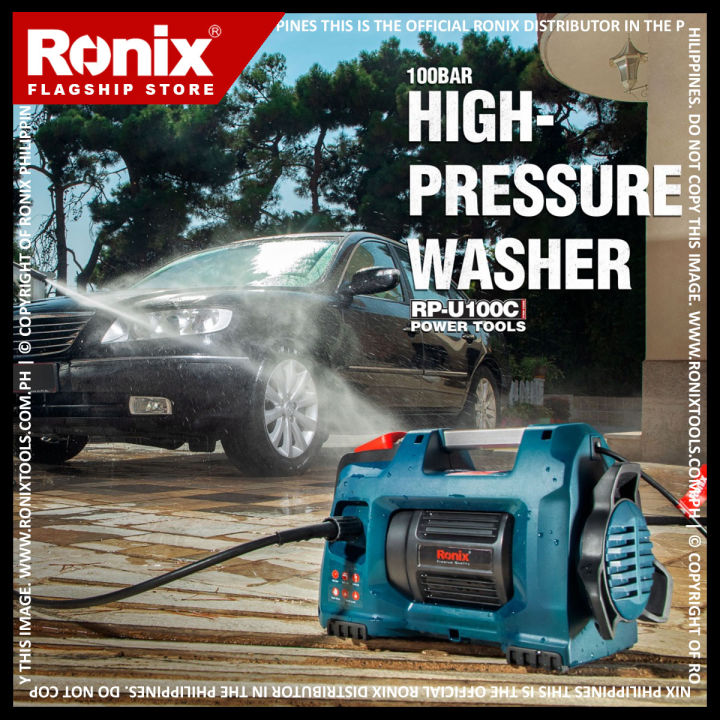 NEW! 🇩🇪 Ronix RP-U100C Universal Motor High Pressure Washer, 5.5L/Min ...